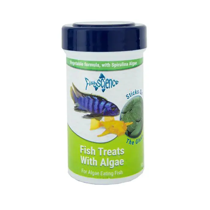 Fish Science Fish Treats With Algae 50g | Finest Aquatics
